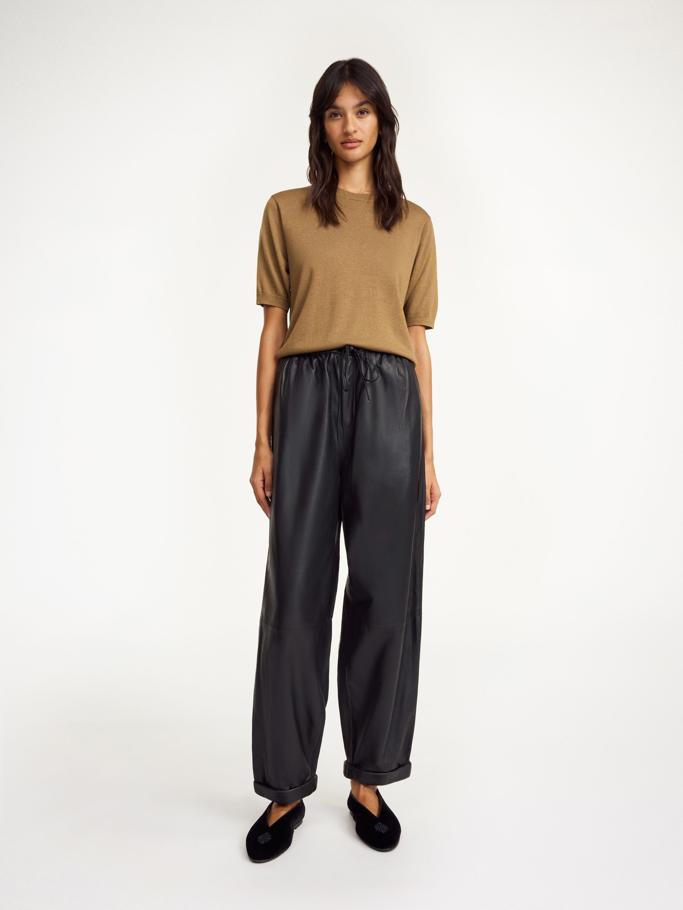 Joanni leather trousers - Buy Trousers online | By Malene Birger